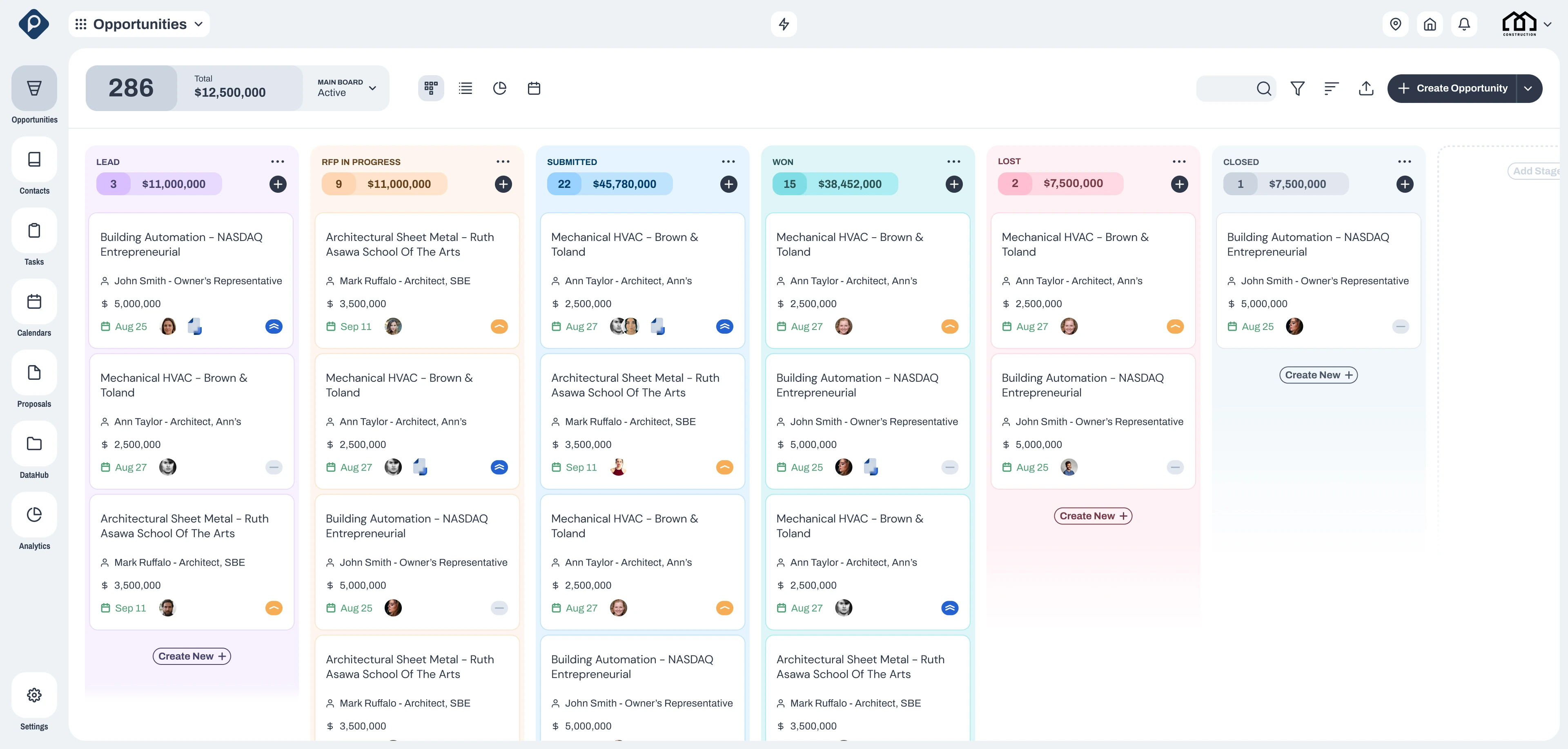 ProjectMark - The CRM built for Construction